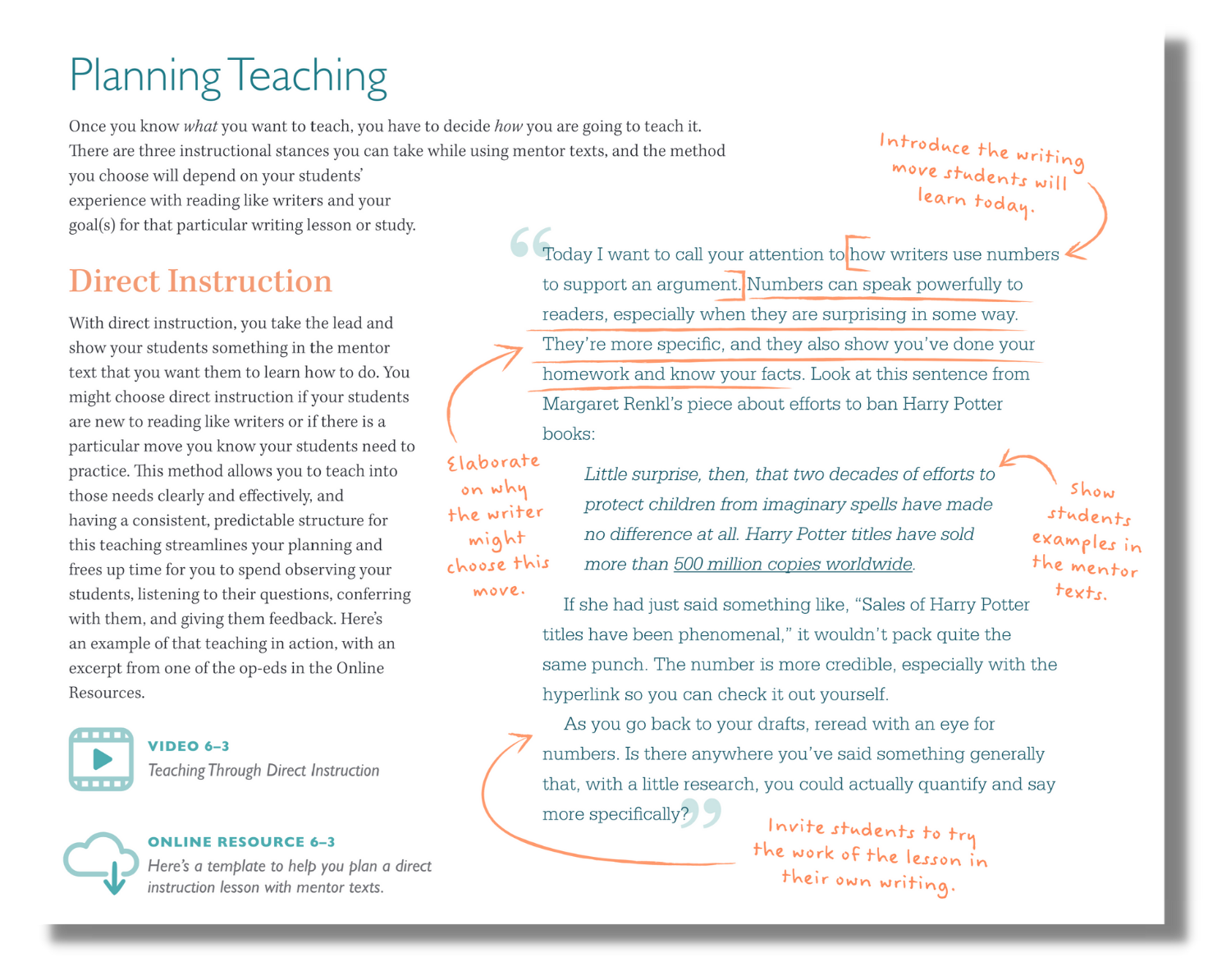 Planning Instruction With Mentor Texts Planning Instruction With Mentor Texts